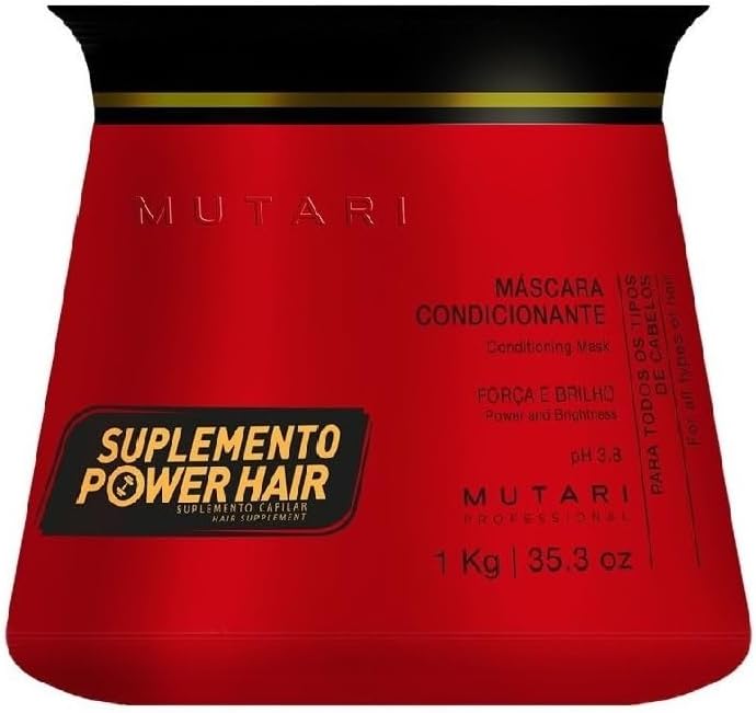 Mutari Suplemento Power Hair Protect Shampoo 1000ml/33.8 fl.oz.