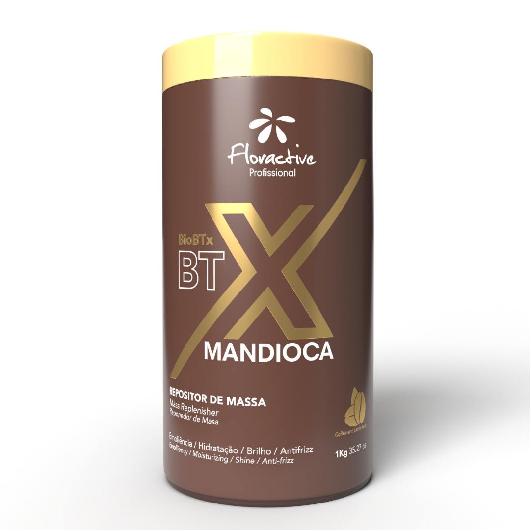 Floractive BioBtx Mandioca Mass Repositor | Professional Frizz Control
