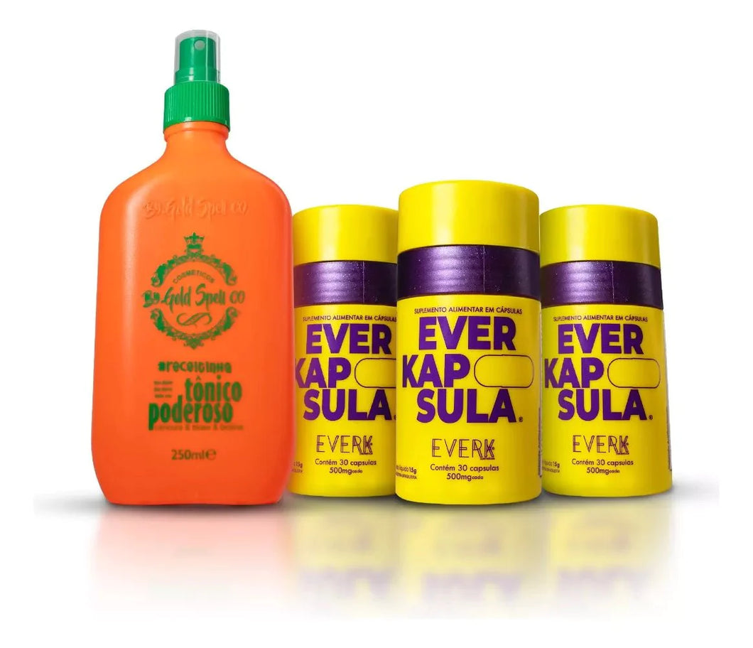Gold Spell Cosmeticos - Tônico Poderoso Powerful Tonic, Shampoo And ...